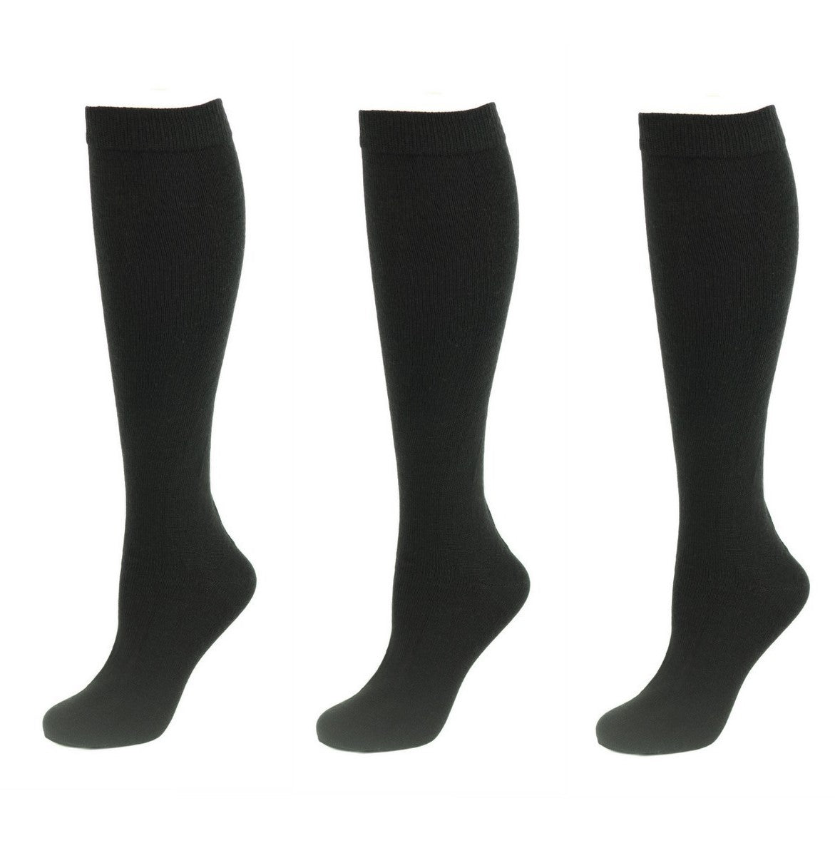 Classic Cable Knit Acrylic Knee High School Uniform Socks | Sierra Socks