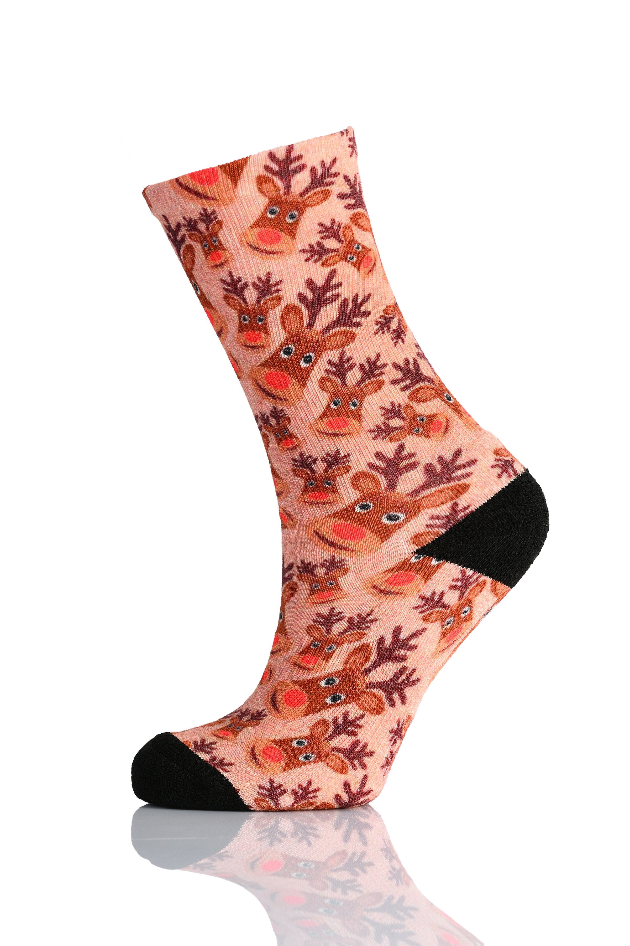 Christmas and Hanukkah Holiday Colorful CoolMax Crew Socks for Men ...