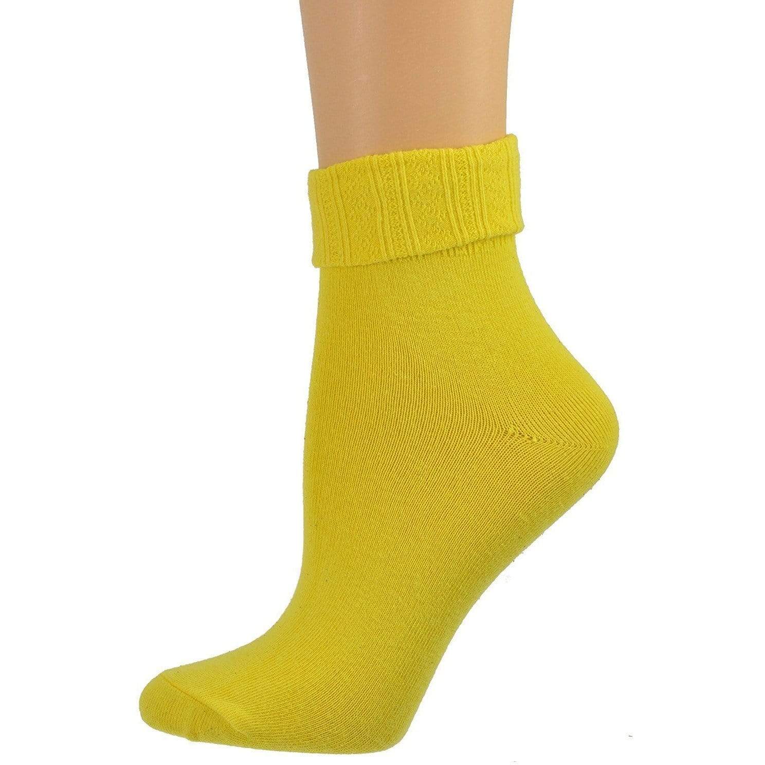 Colorful Socks - Sierra Socks Women Triple Cuff Crew Cotton Colorful ...