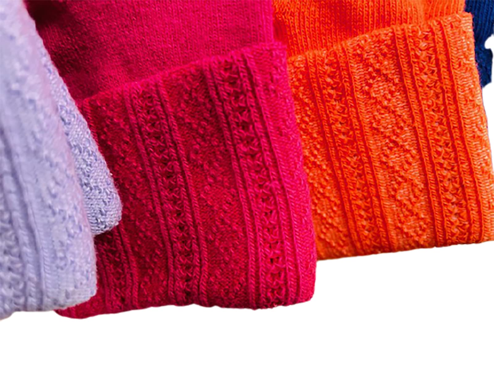Colorful Socks - Sierra Socks Women Triple Cuff Crew Cotton Colorful ...